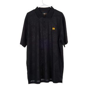 Loudmouth | Shirts | Loudmouth Golf Black Palm Print Polo Mens Size Xl ...